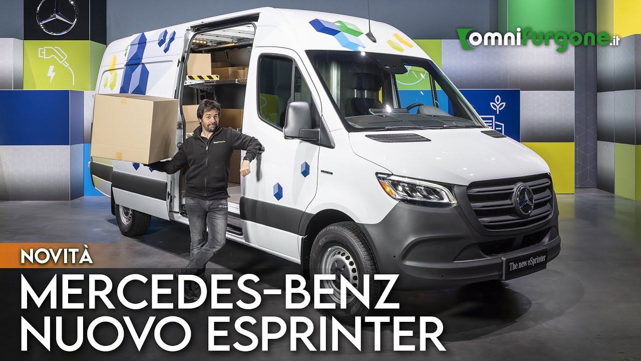 Mercedes-Benz, ecco il nuovo eSprinter, elettrico e super allestibile ...