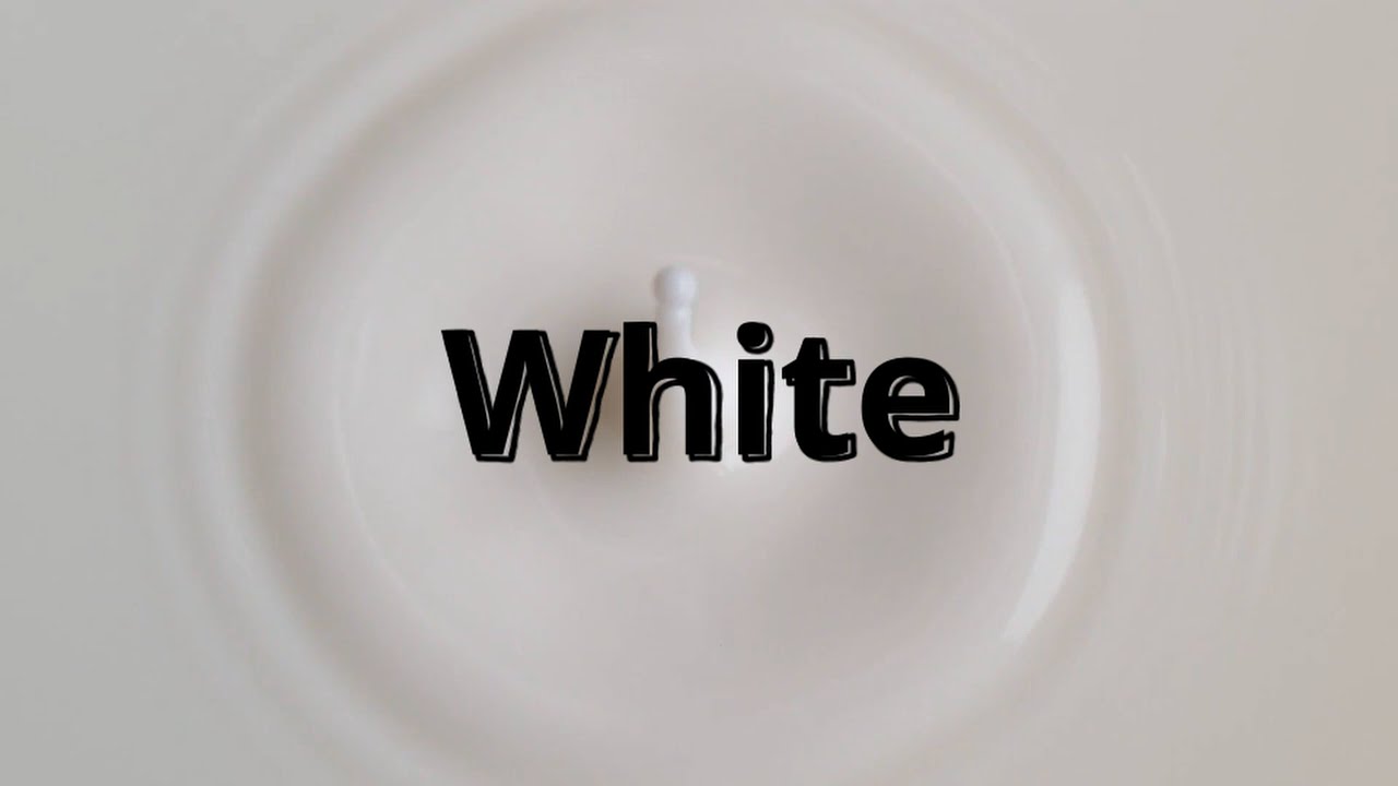 Learn the Color White | Videos for Kids | ESL Colours - YouTube