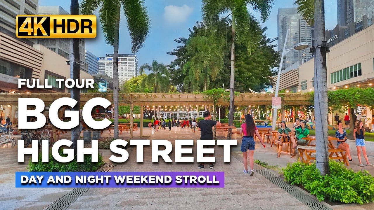 BGC HIGH STREET Night and Day Tour | See What People Are Up To at ...