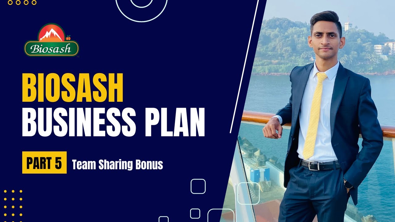 Biosash Income Plan (Part-5: Team Sharing Bonus) |The Seabuck Store ...