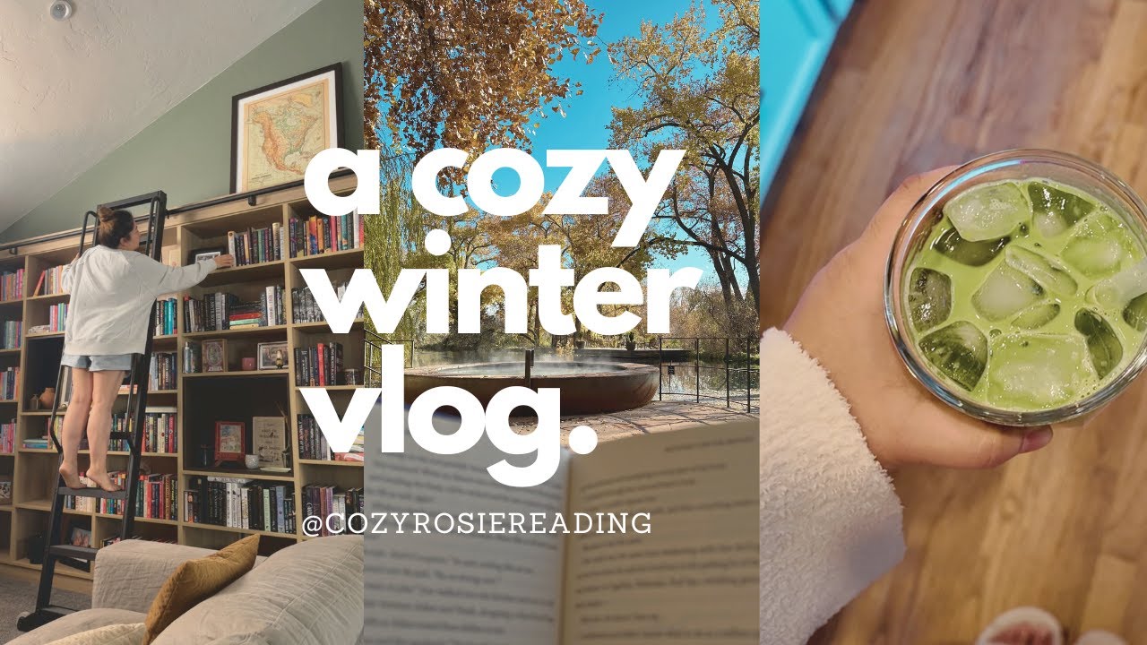 winter week in my life 🕯️| dopamine diary, rolling ladder library, 1000 ...