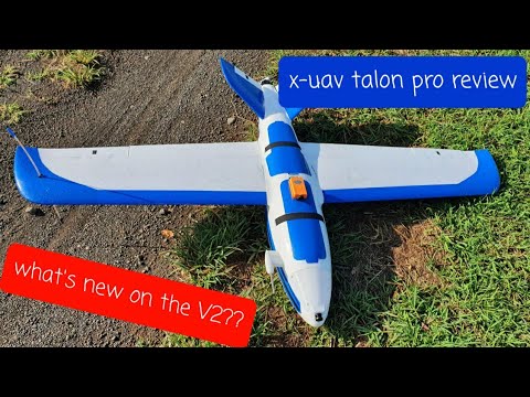 X-UAV Talon Pro Review and Comparison with the Mini Talon V1 - YouTube