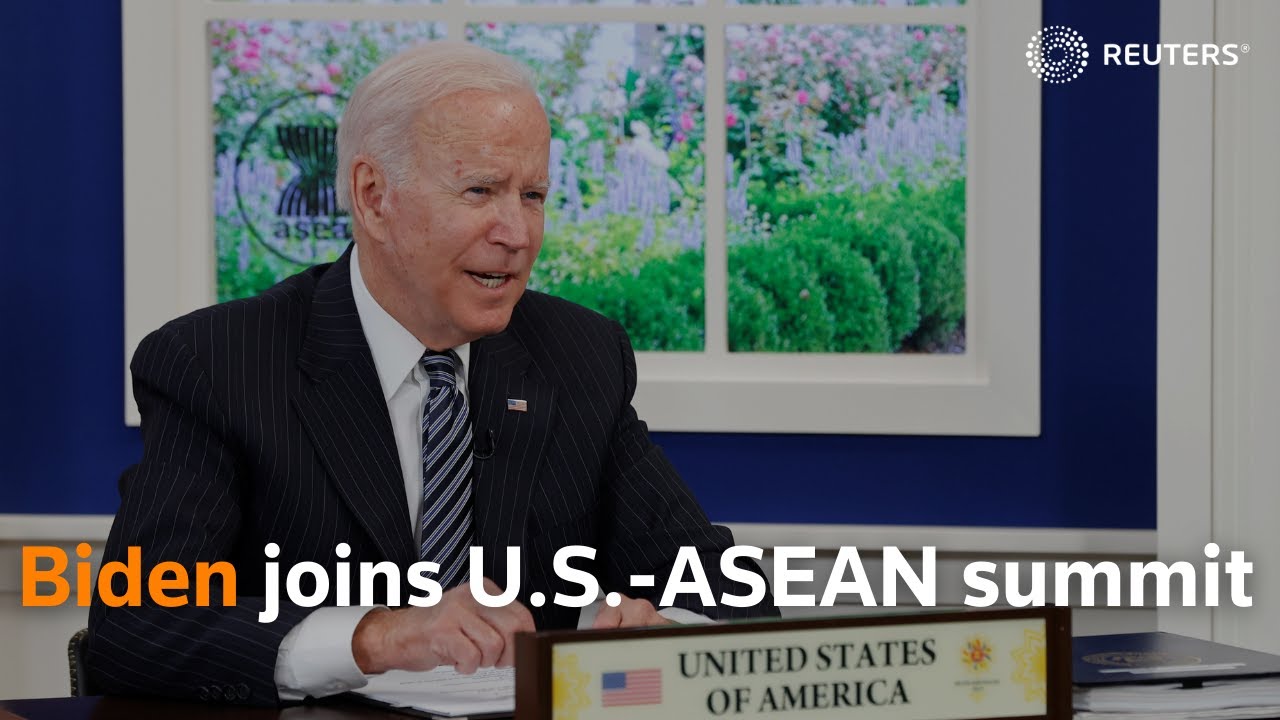 Biden joins U.S.-ASEAN summit - YouTube