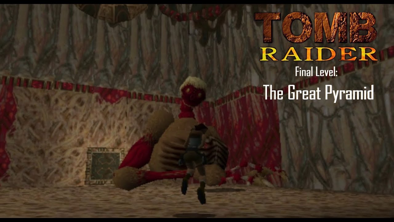 Tomb Raider [1996] - Final Level: The Great Pyramid - YouTube