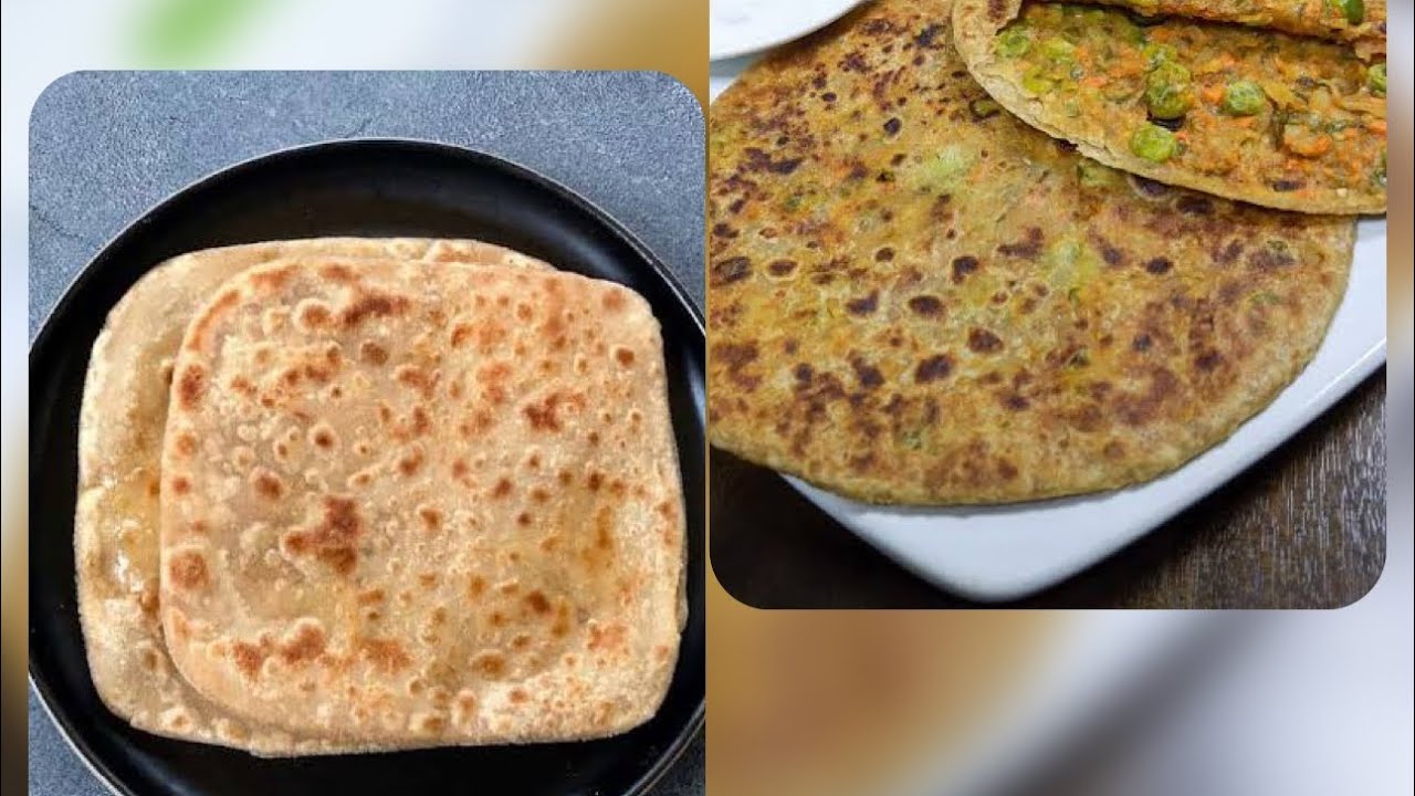 Mix vegetable paratha | simple square paratha | subscribe channel # ...