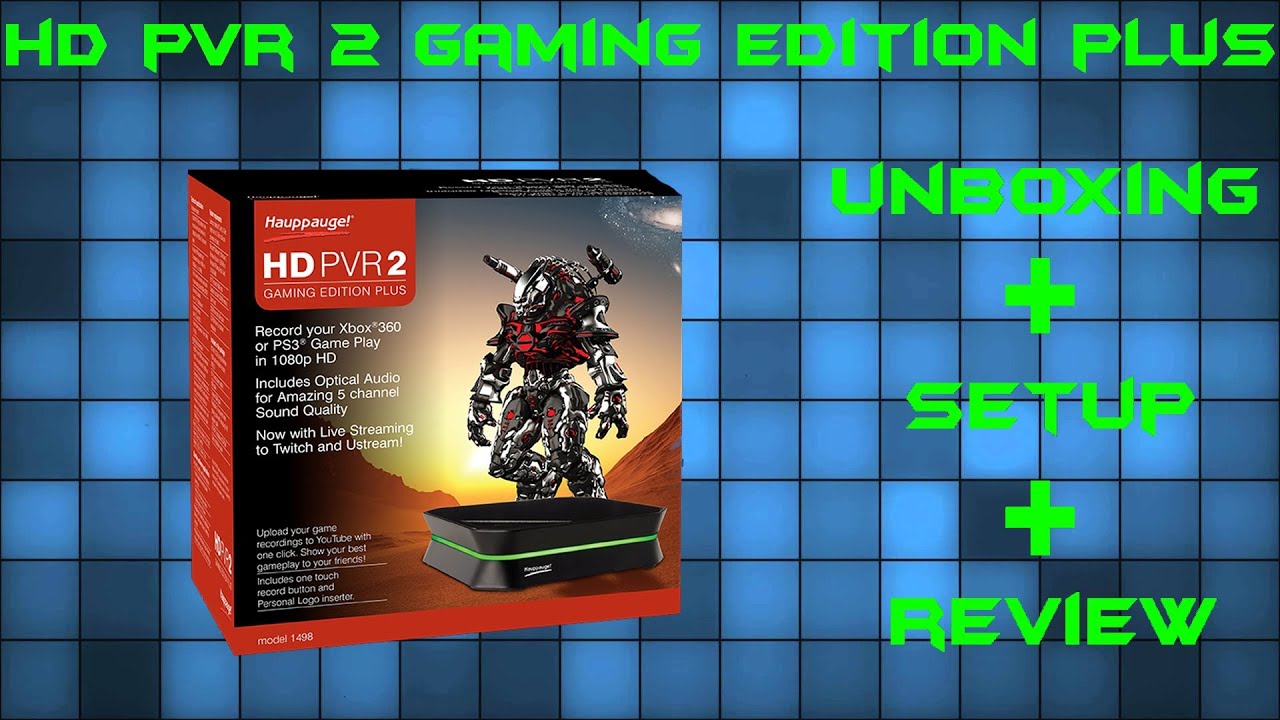Hd Pvr 2 Gaming Edition Plus Unboxing + Giveaway - YouTube