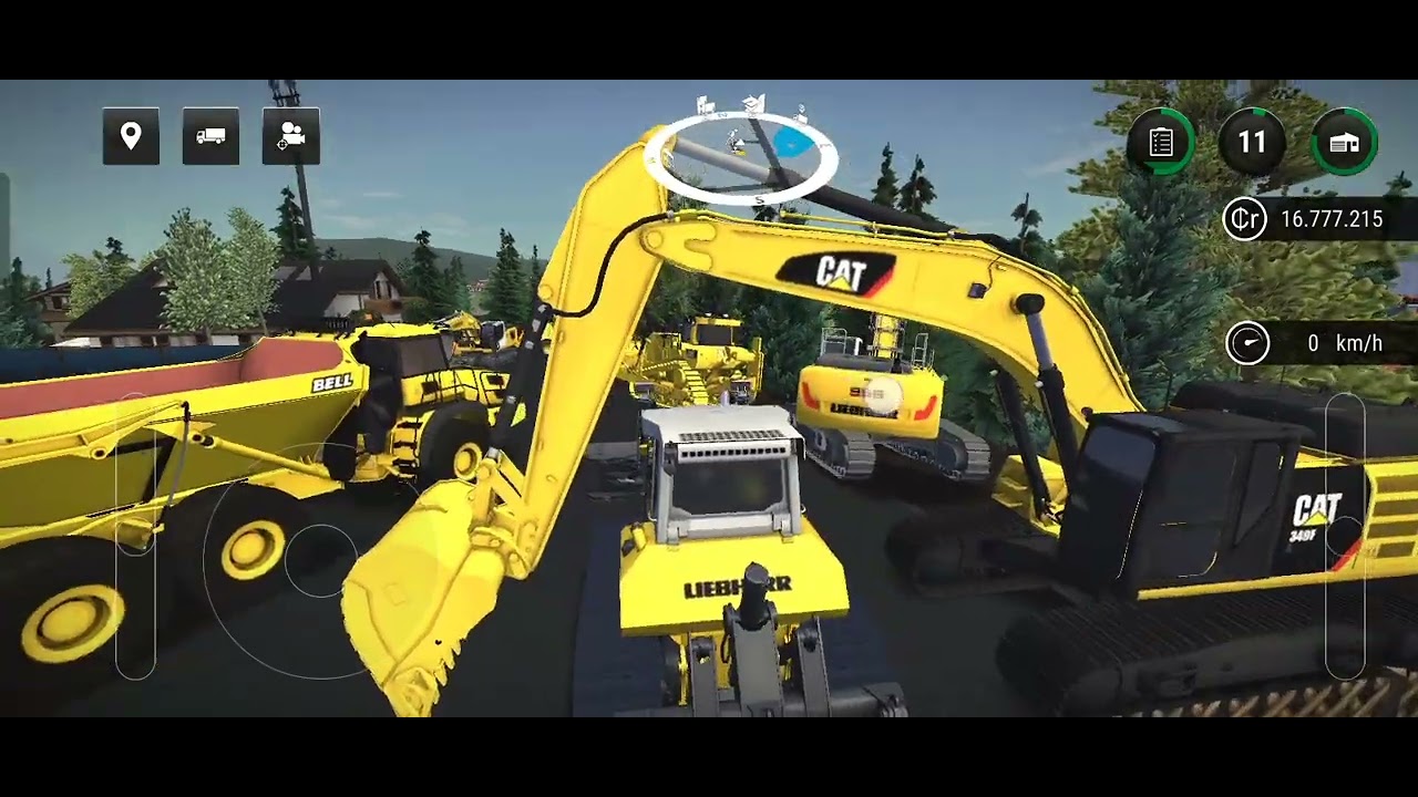 Cara membuat tempat uji coba untuk excavator ###Construction simulator ...