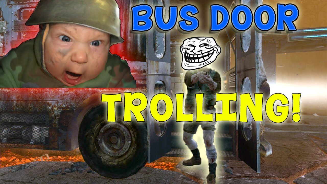 Black Ops 2 Tranzit Trolling: Blocking Bus Doors! (Kid Rages) - YouTube