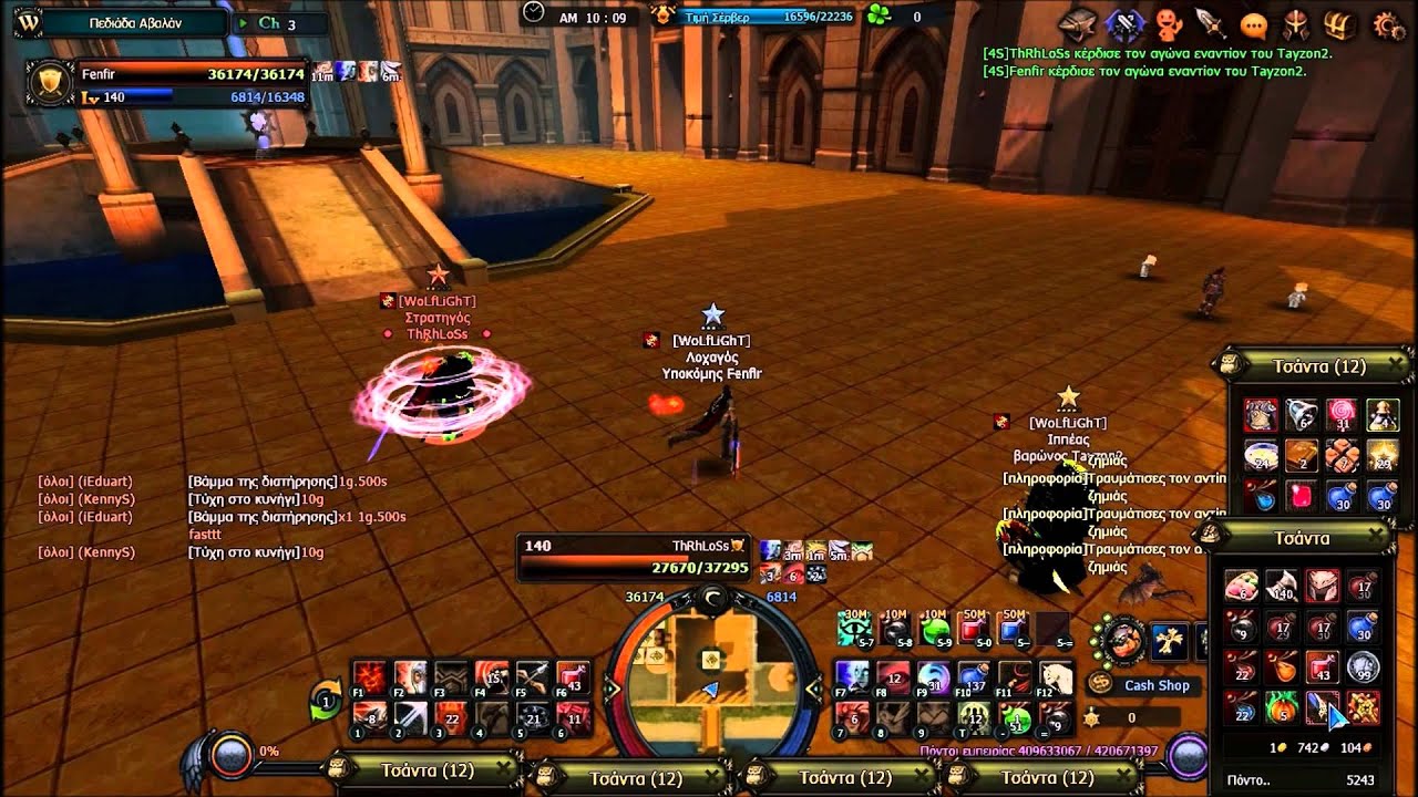 4story GR Warrior PvP (Fenfir) - YouTube