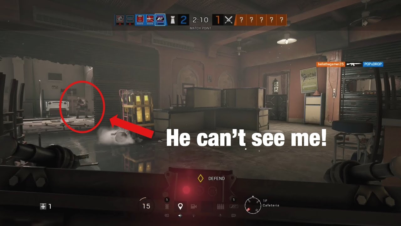 Invisible Mira trick | R6 - YouTube