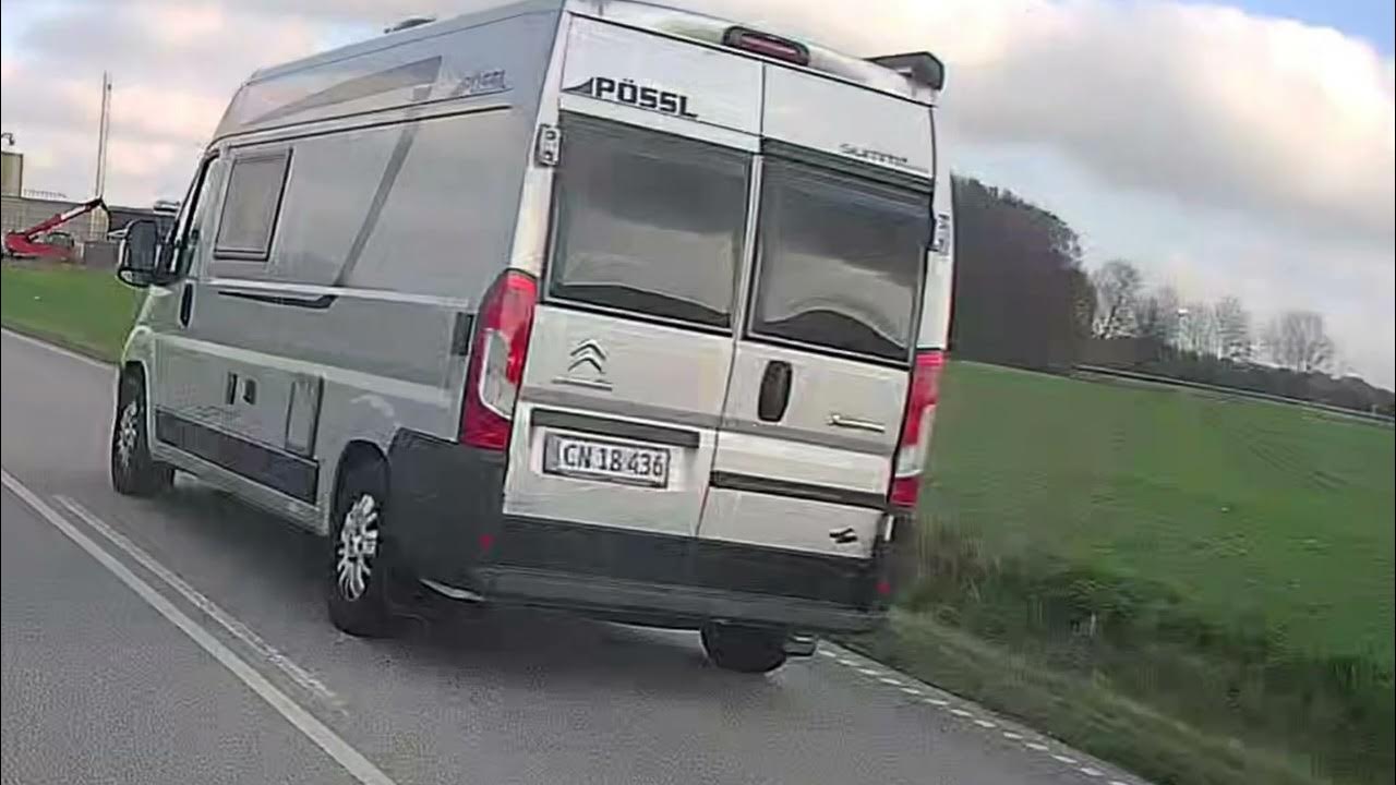 Vantrue E2 plate capture on highway - YouTube