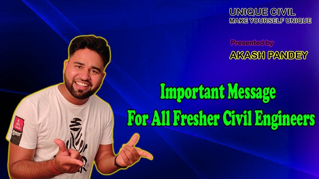 Most Important message for all freshers ||By- Akash Pandey|| - YouTube