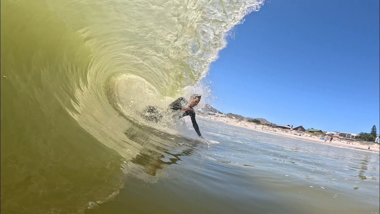 Scoring GLASSY Jello Waves with crazy Wipeouts!! - YouTube