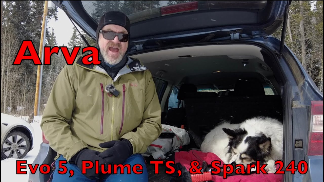 Arva Evo 5 Beacon, Plume TS Shovel & Spark 240 Probe - Avy safety gear ...