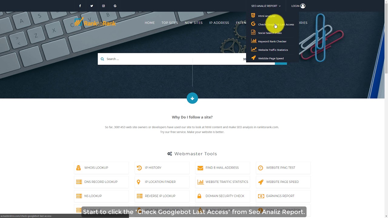 How to use ? - Check Googlebot Last Access - YouTube