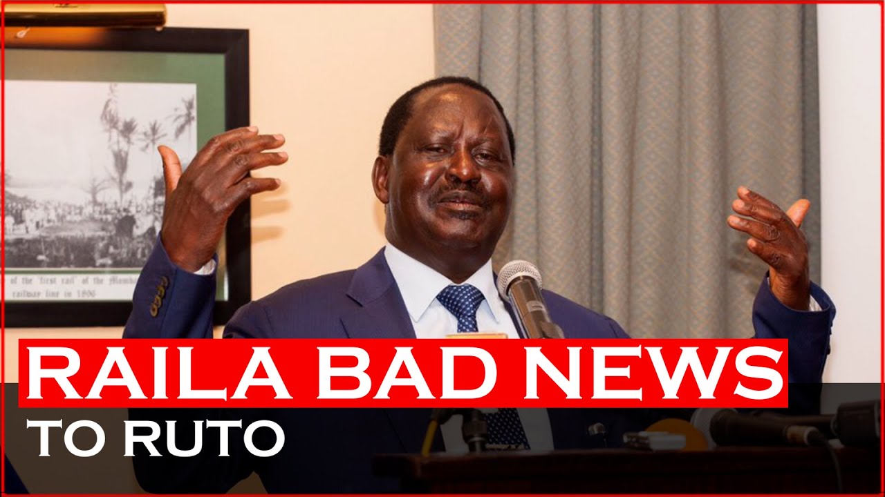 Raila Delivers Bad News To Ruto| News54 - YouTube