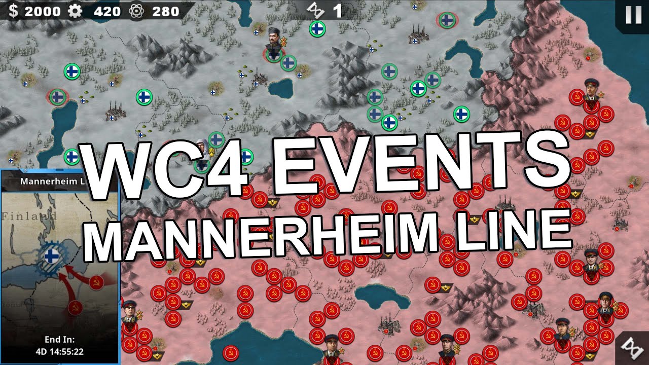 World Conqueror 4: Mannerheim Line Event [HARD] - YouTube