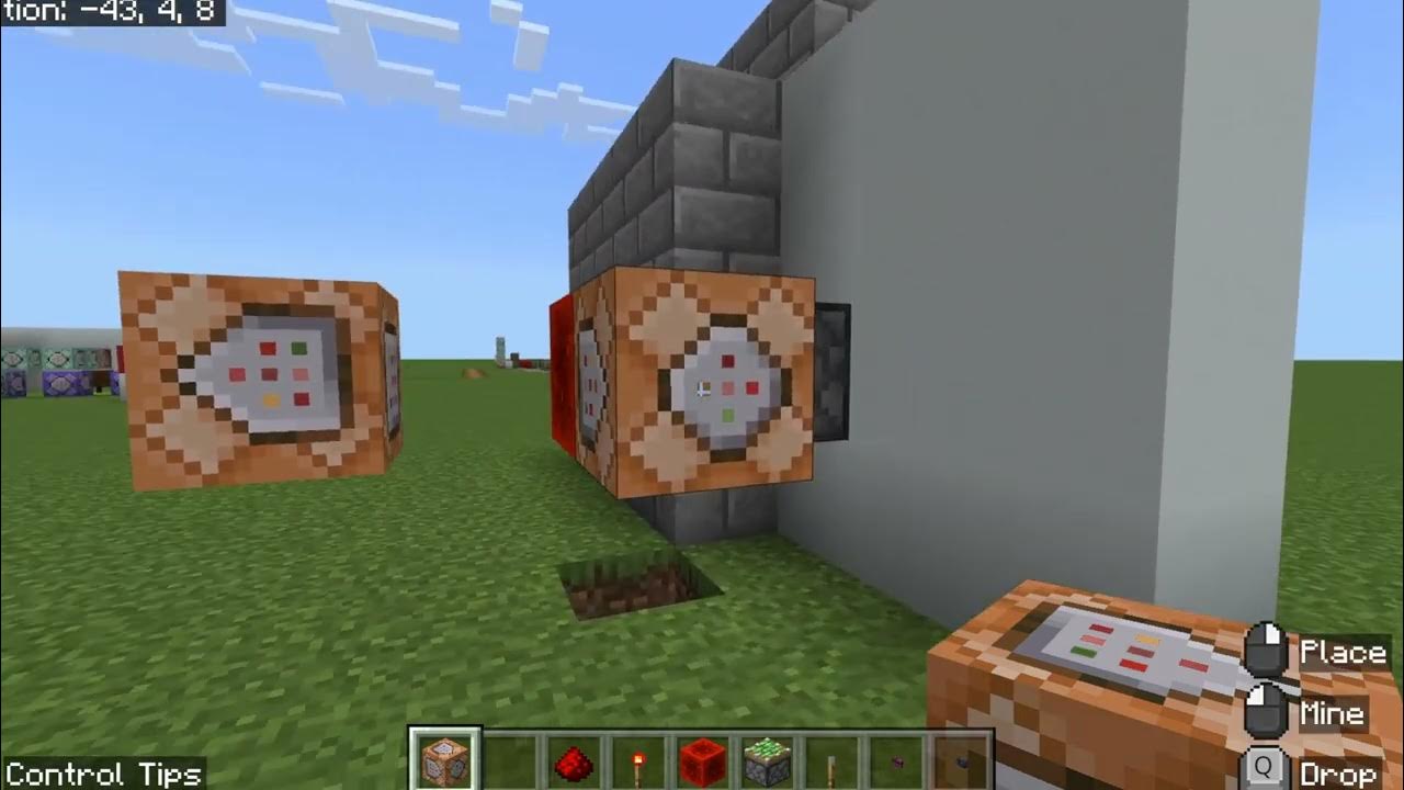 Switching Between Commands using Command blocks and redstone in ...