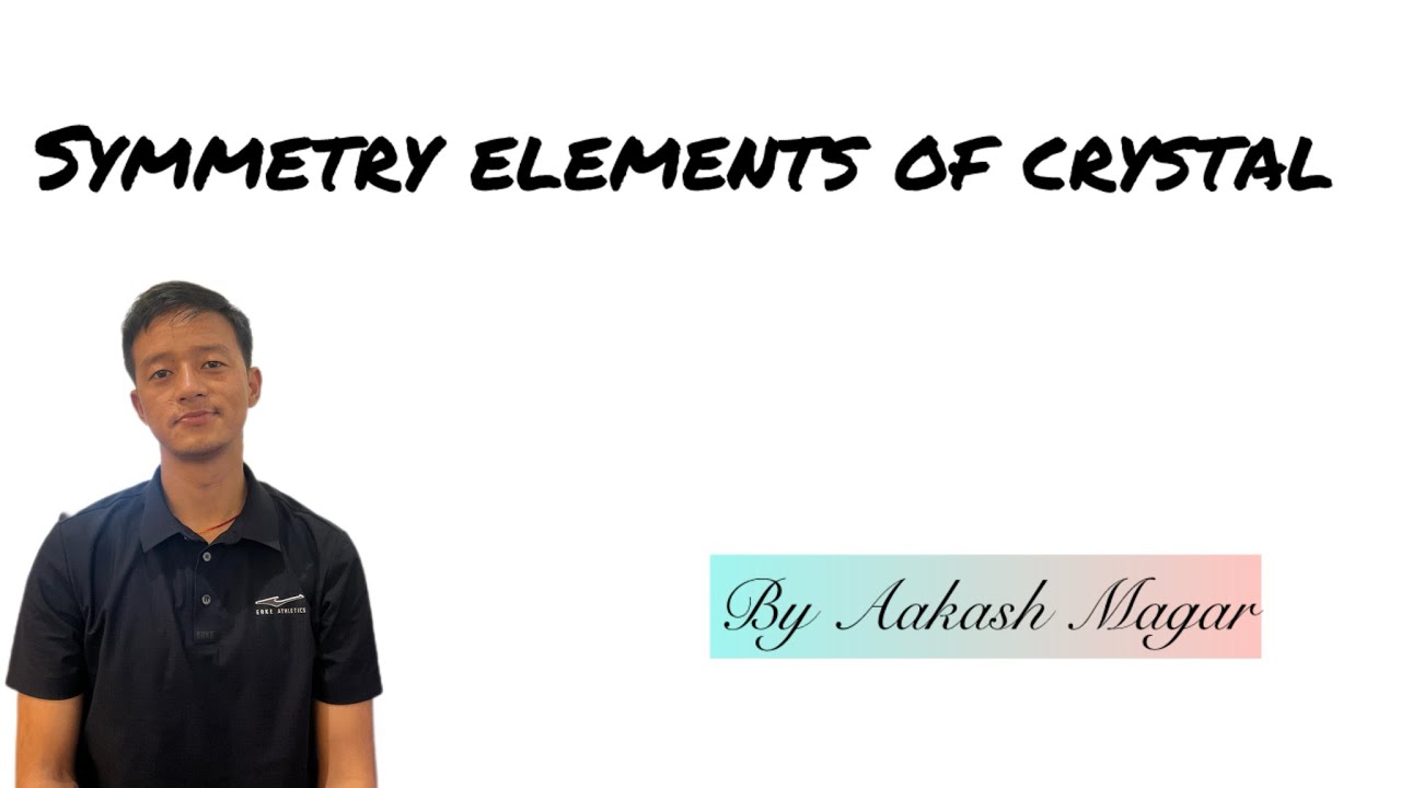 Unit-3 symmetry elements of crystal 🌍/Engineering Geology /BE Civil 3rd ...