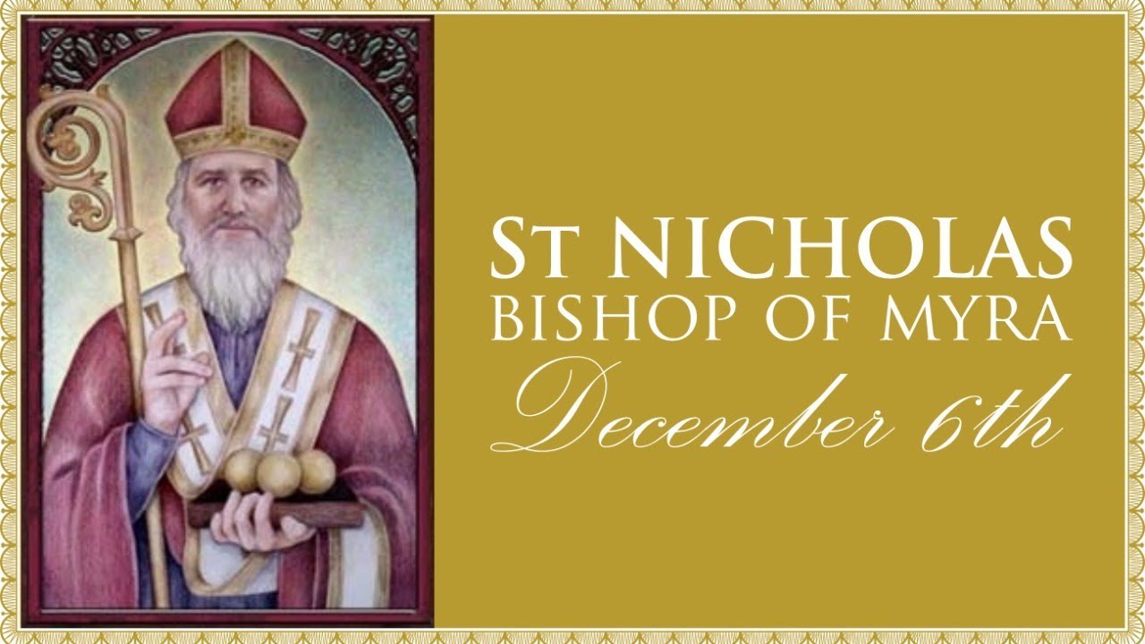 The Daily Mass: St Nicholas of Myra - YouTube