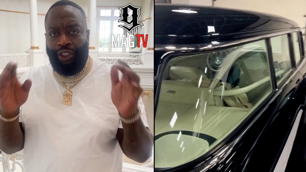 Rick Ross Shows Off His $300k 1957 Chevy Bel Air Nomad! 🚘 - YouTube