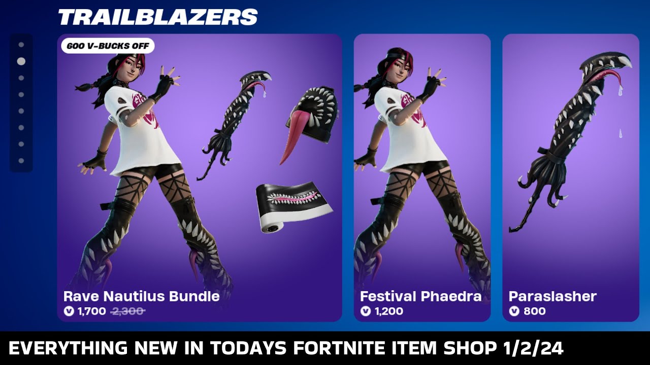Everything new in todays Fortnite Item Shop 1/2/24 + February Crew Pack ...