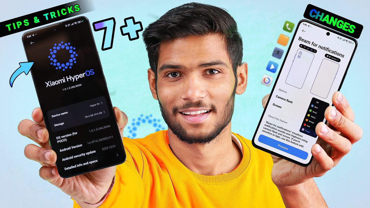 New Xiaomi Hyper OS Update 7+ Tips & Tricks Changes/Features - YouTube