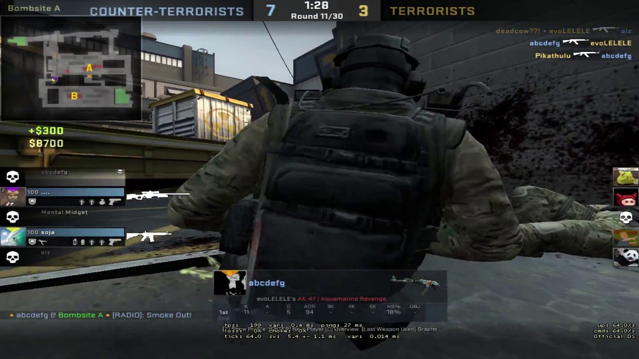 CHEATER VS CHEATER??? - CSGO Live Gameplay - YouTube