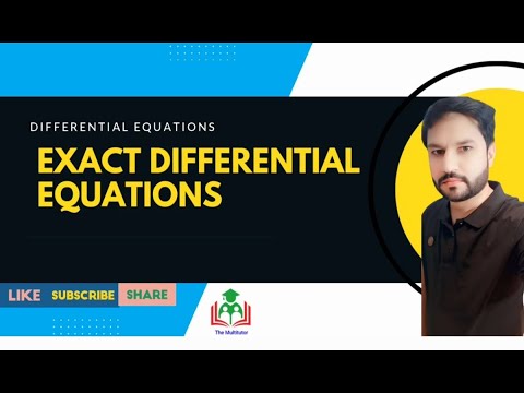 Exact Differential Equations| Differential Equations | Engineering ...