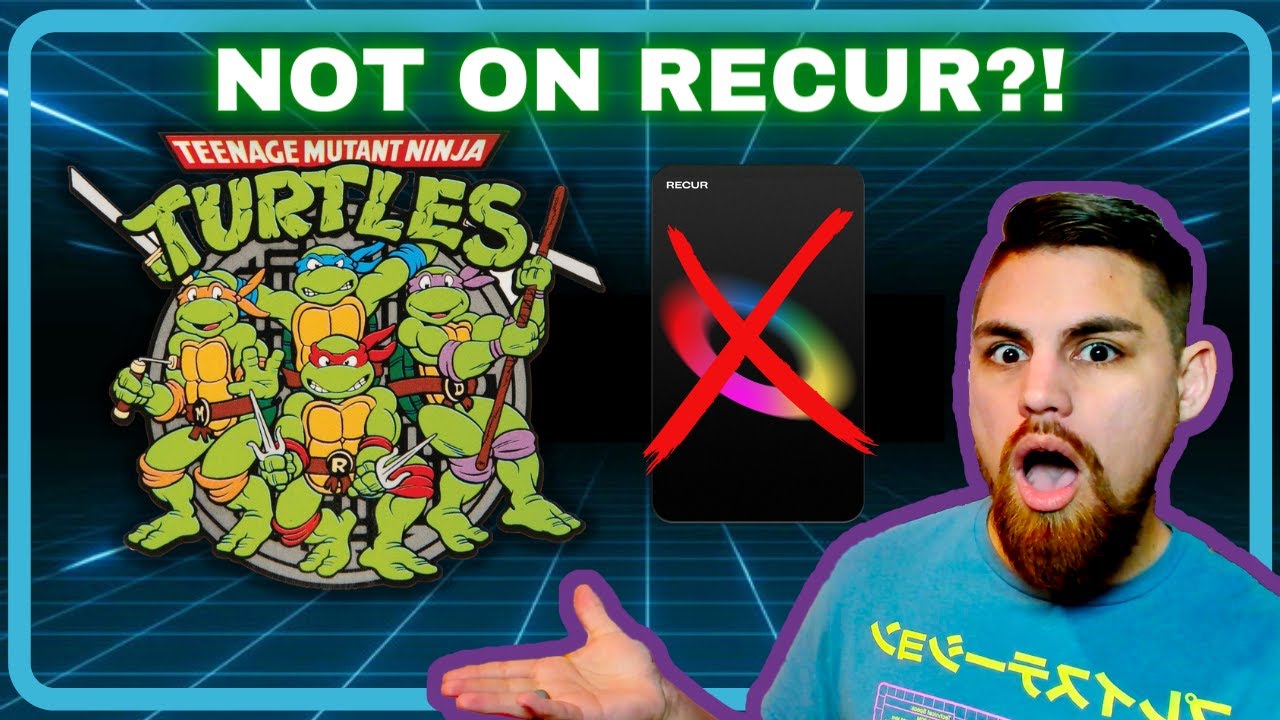 TMNT NFT NOT DROPPING ON RECUR!? ALPHA REVEALED - YouTube