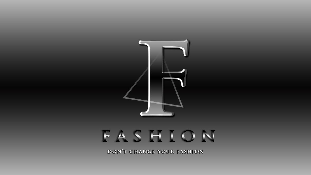 fashion logo design with letter F in photoshop cs6 - Part I | Graphics ...