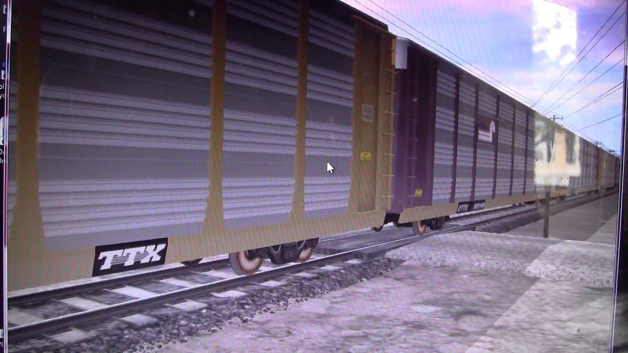 up sd70ace's in trainz 2012 - YouTube
