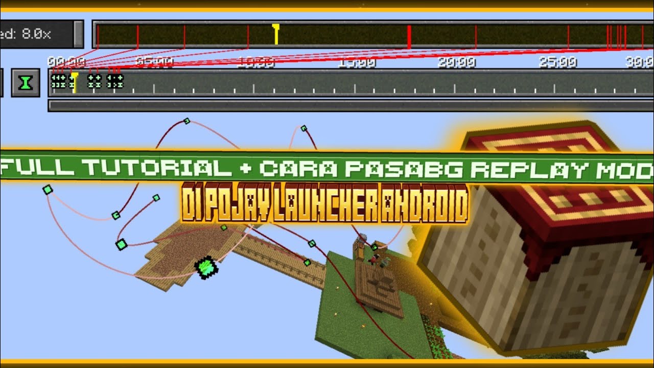 TUTORIAL LENGKAP REPLAY MOD DI POJAV LAUNCHER: Install dan Cara Pakai 1.21 - YouTube