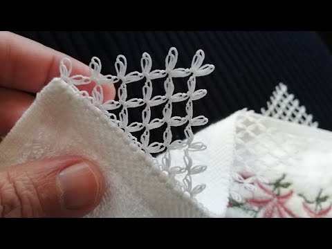 2021YENİ İĞNE OYASI MODELLERİ /HAVLU ARASINI EŞİT YAPILIȘI /İĞNE OYASI SİNEK KANADI DAĞ YAPIMI