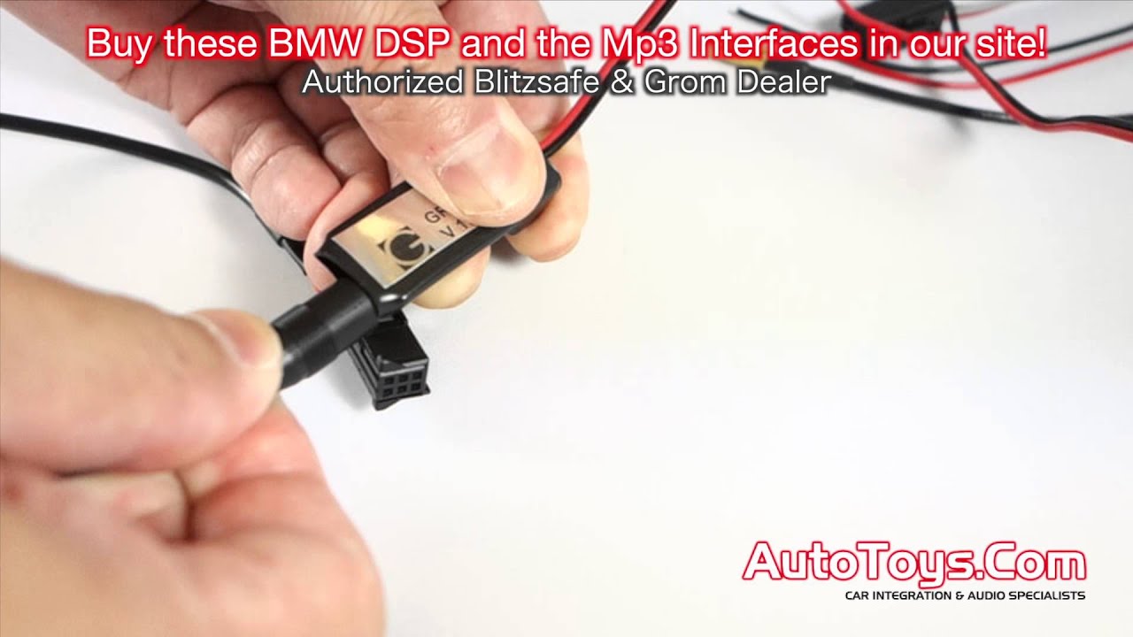 BMW DSP INTERFACE COMPARISON GROM AUDIO AND BLITZSAFE (C-DSP BMW-DSP ...