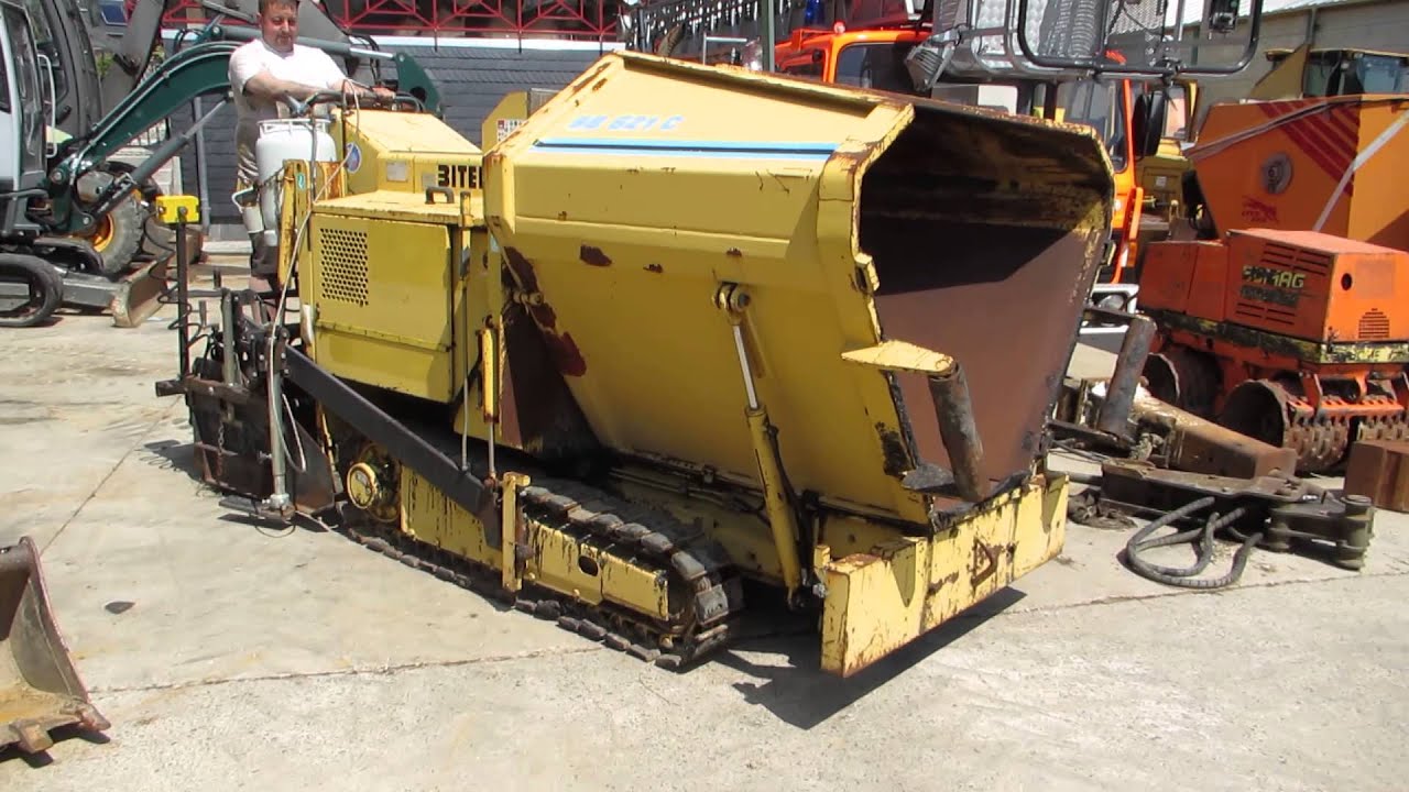 BITELLI BB 621 C AVANCEMENT DE LA MACHINE - YouTube