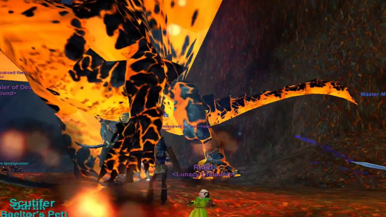 EverQuest 1-Guide Event in Lavastorm Mountains. Aug 2017. - YouTube