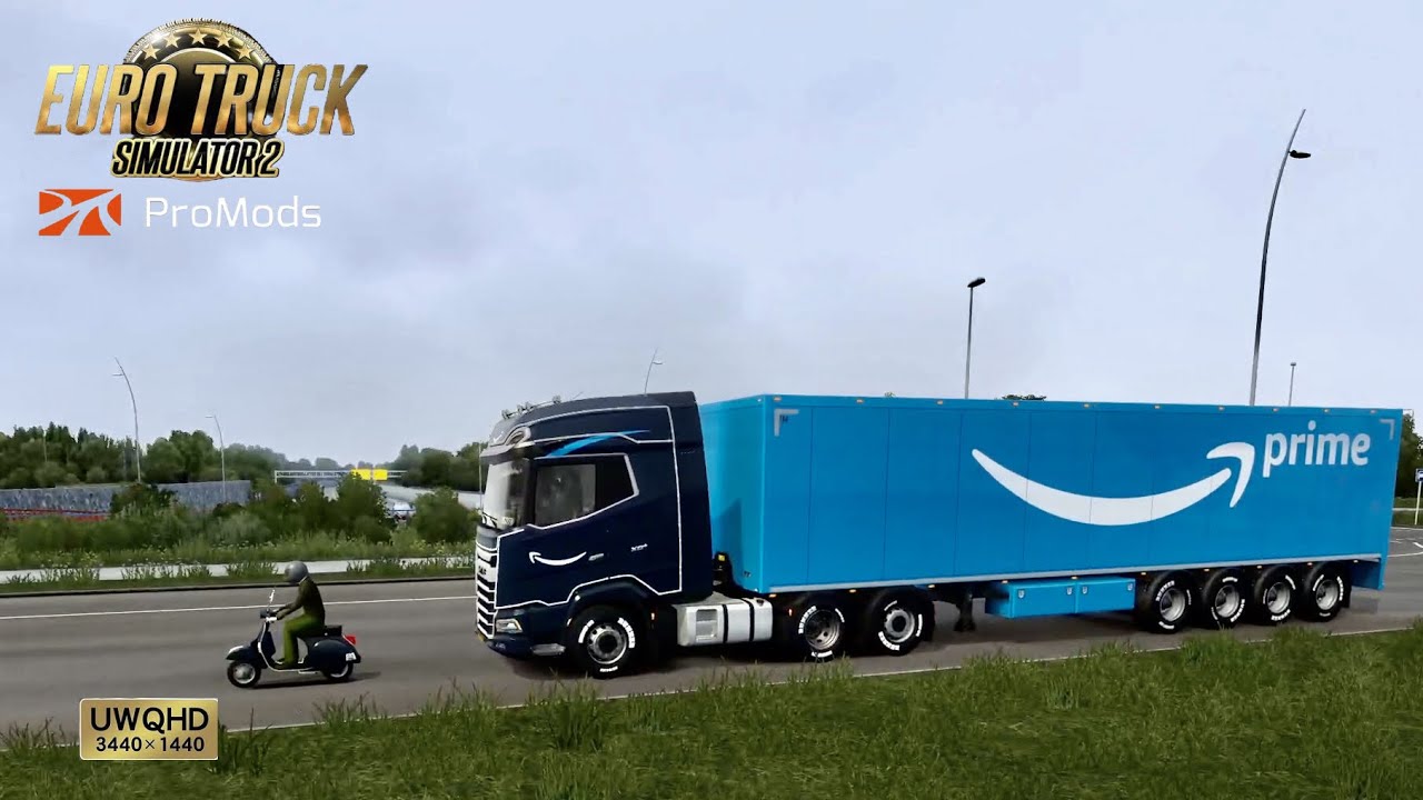 #77 ETS2 Euro Truck Simulator2 Amazon prime - YouTube