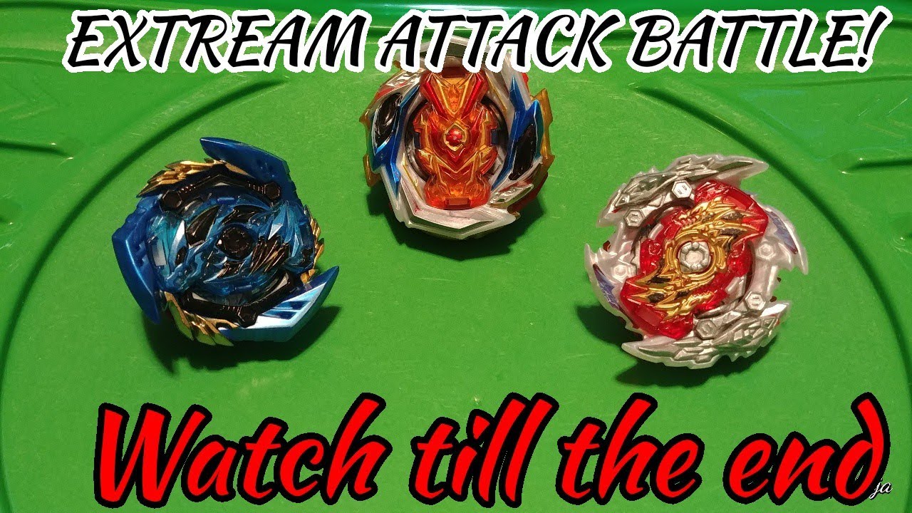 INSANE ATTACK TYPE BATTLE!! || Custom Beyblade Match - YouTube