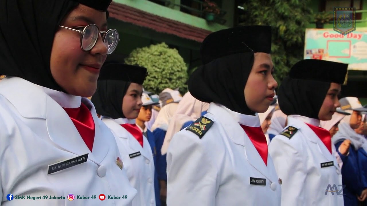 Upacara 11 November 2019 di SMKN 49 Jakarta - YouTube