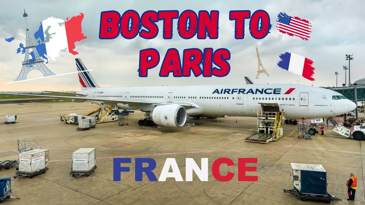Boston To Paris - Air France - YouTube