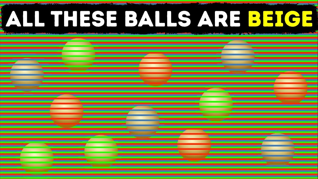 Can You Believe Your Eyes? 60+ Ultimate Optical Illusion Test! - YouTube