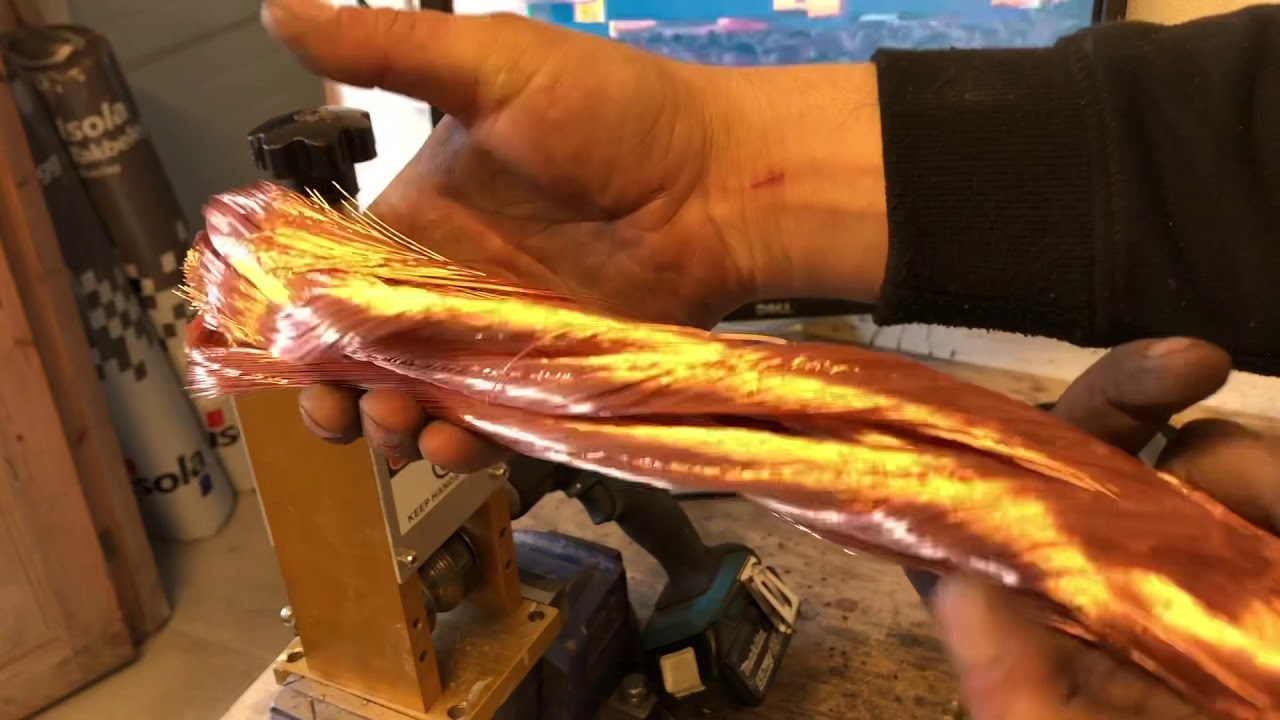 Saturday skinning of cables . Sobotnie skórowanie kabli . - YouTube