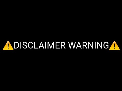 Disclaimer Video For Future Movies [Re-Upload #3 (HOPEFULLY THE LAST ...