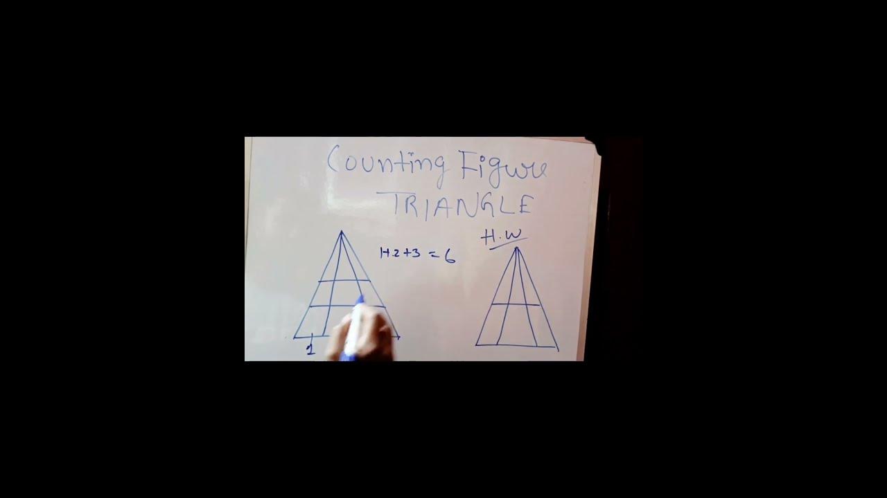 Triangle reasoning, triangle counting short tricks, figure counting. - YouTube