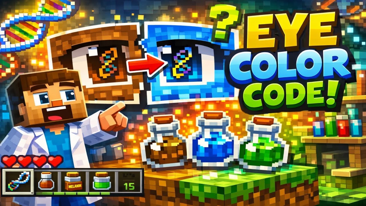 What's The Secret Code For Your Eyes? | Minecraft Animation - YouTube