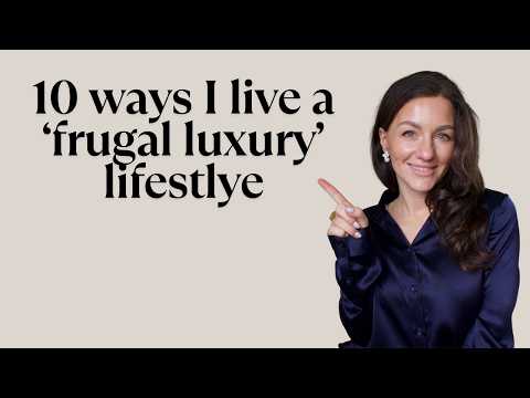 Let's talk about 'frugal luxury'...
