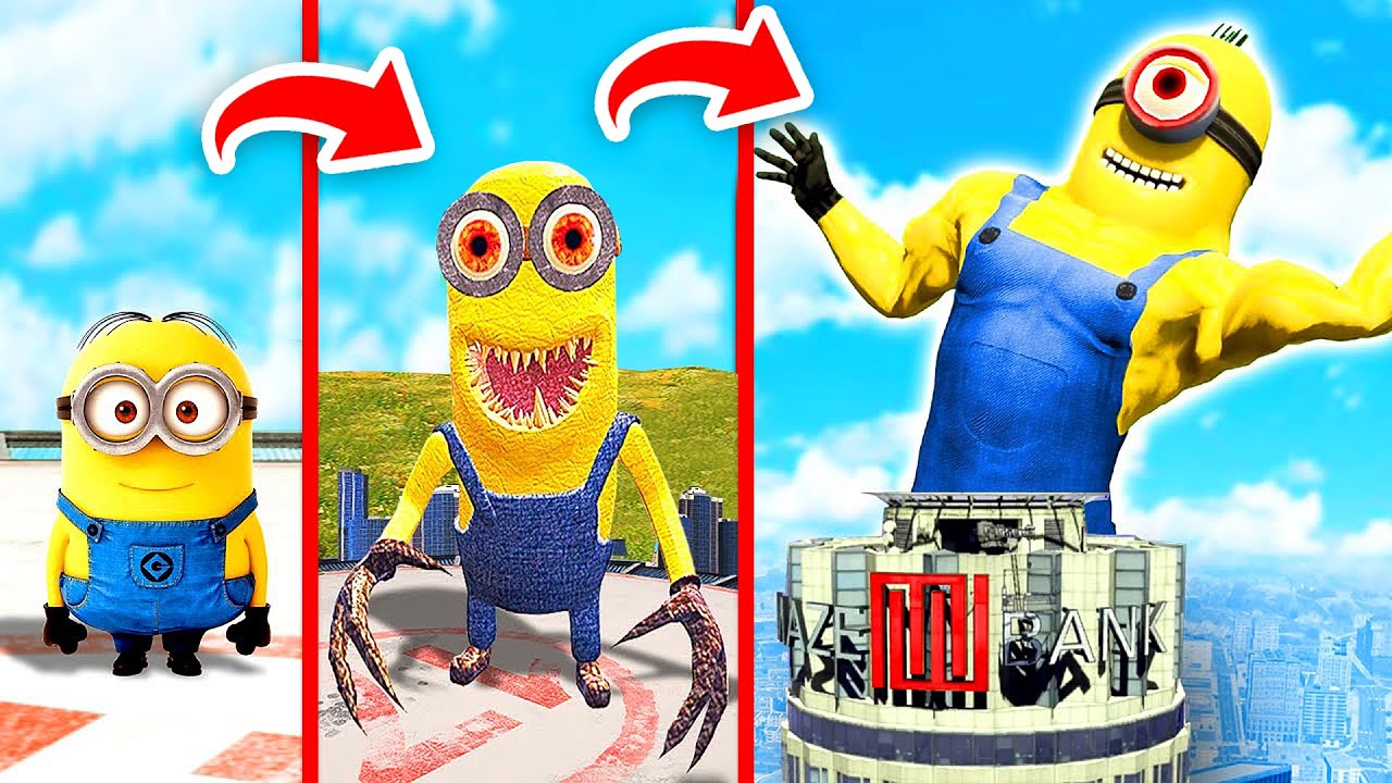 MINION UPGRADEN Naar De STERKSTE MINION In GTA 5! (Mods) - YouTube