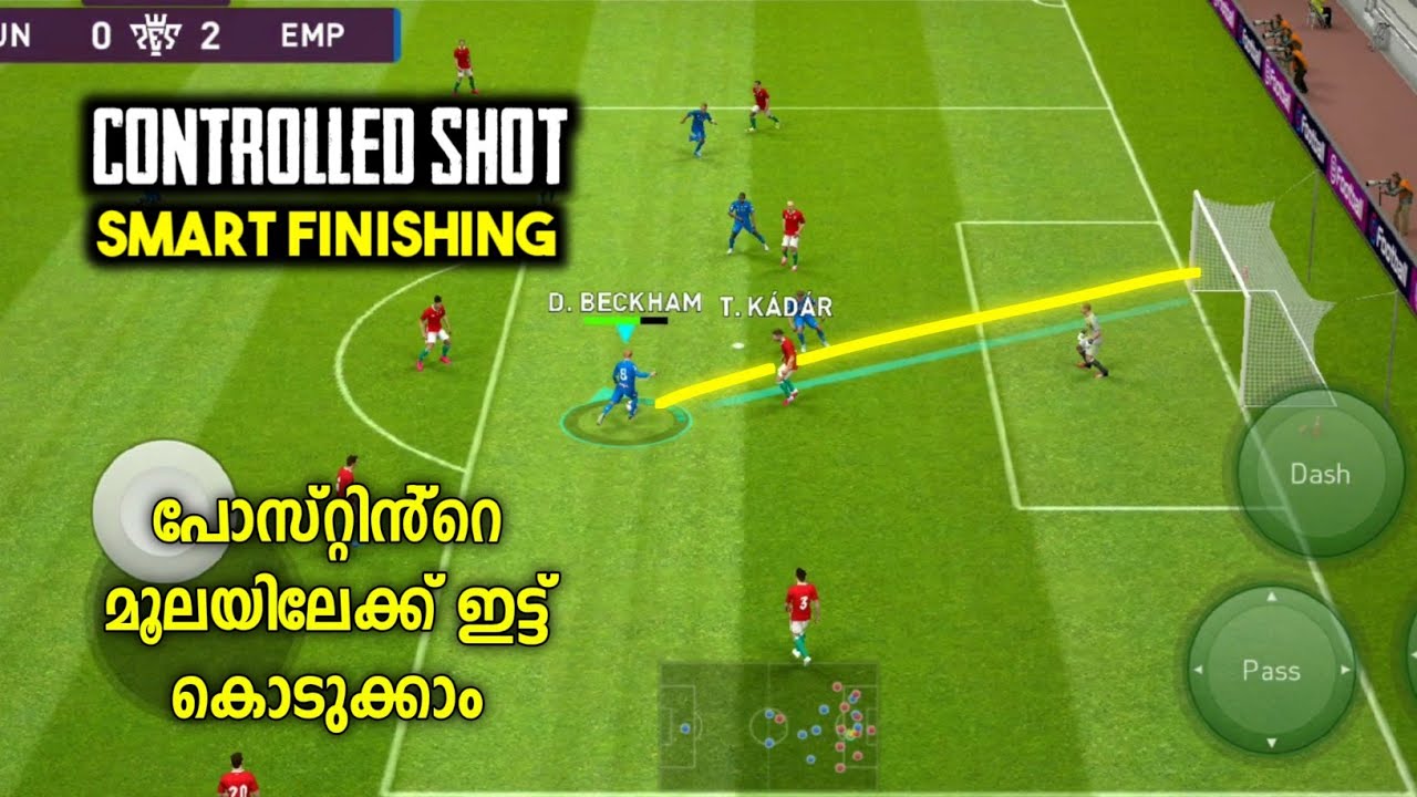Pes 2020|Controlled Shot Tutorial|Advanced control & Classic control ...