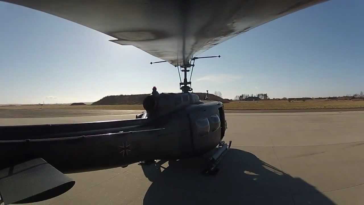 huey rotor spin - YouTube